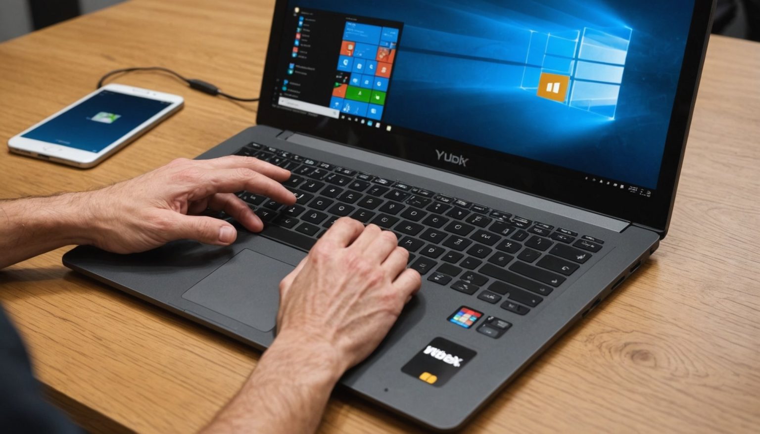 How to install and configure a two-factor authentication system on a Windows 10 machine using ...